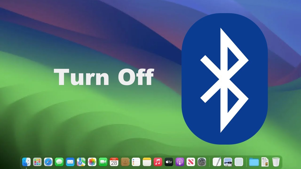 How To Turn Off Bluetooth On macOS - YouTube