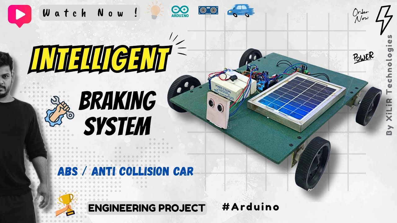 ABS Intelligent braking System using Arduino | Collision Avoidance Car ...