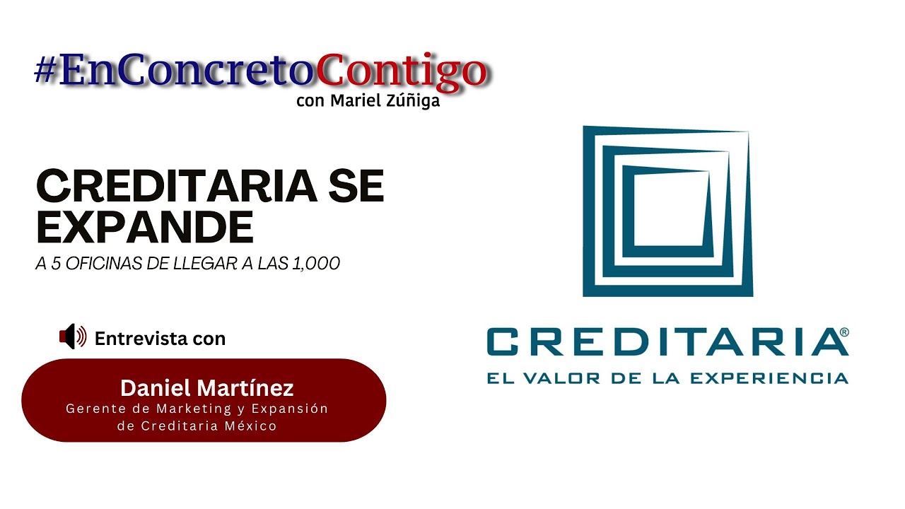 Creditaria se expandea 5 Oficinas de llegar a las 1,000 - YouTube