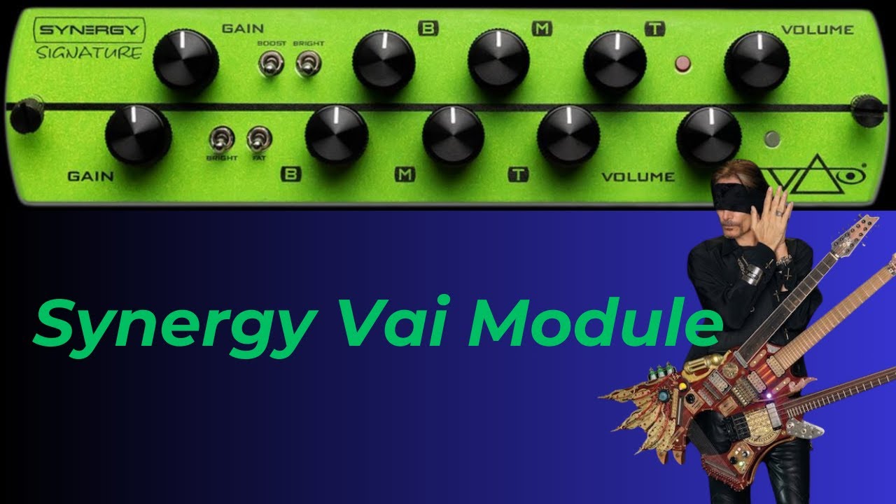 Synergy Amps: Steve Vai Module Demo - YouTube