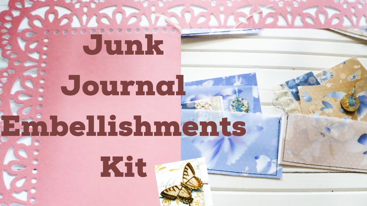 Best Springtime Embellishments Kit For Junk Journal and Happy Mail ...