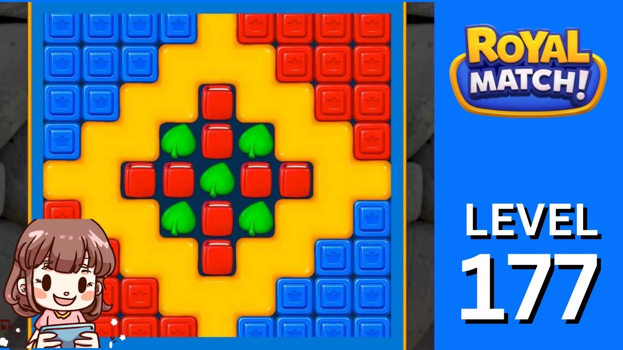 Royal Match Level 177 Walkthrough Solution 👑⚜️ - YouTube