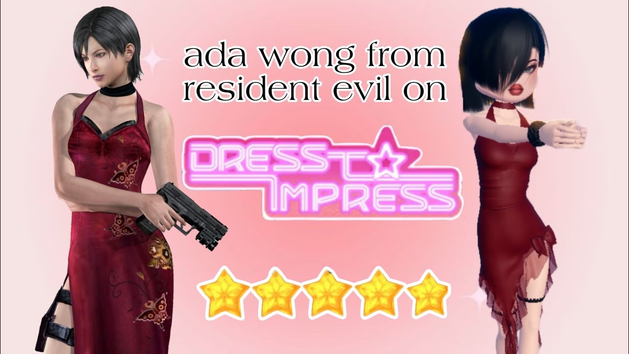 another look of ada wong from resident evil on dress to impress roblox ...