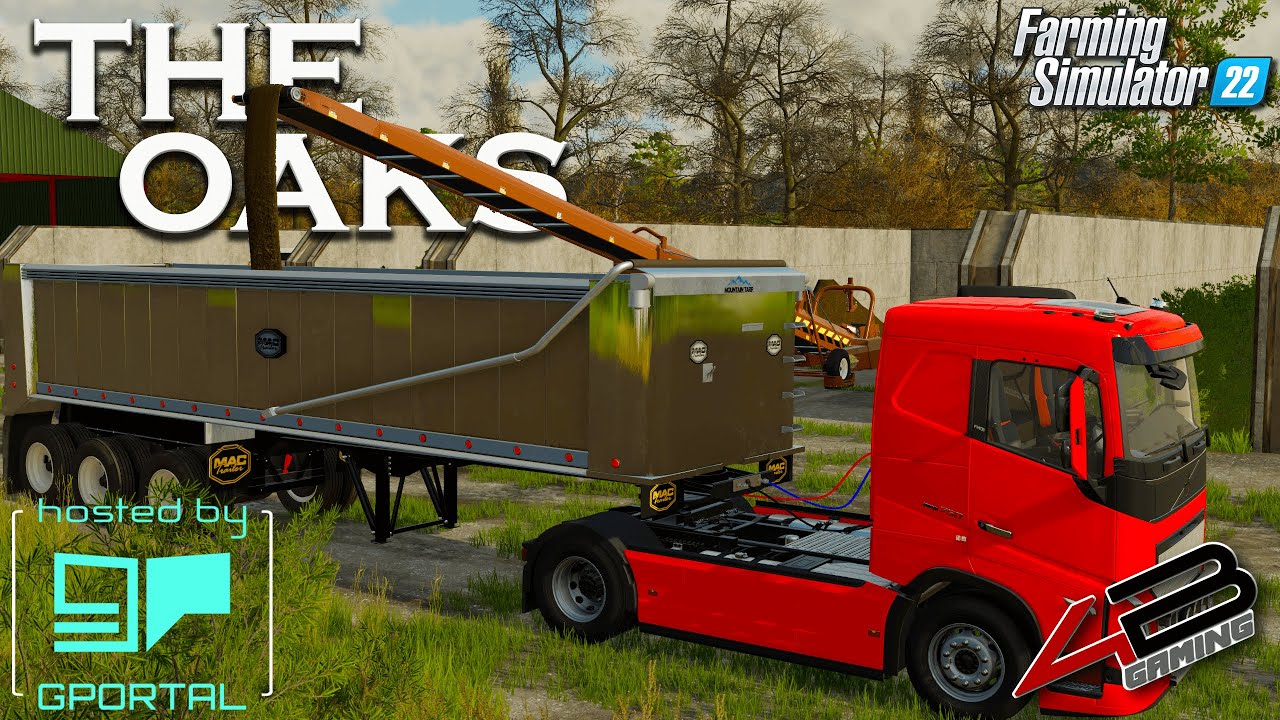 Selling our silage with some Magic!!!!! The Oaks Fs22 - YouTube