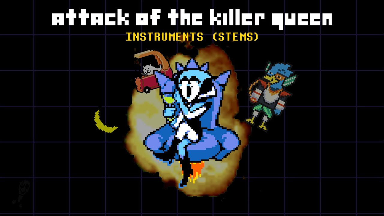 ATTACK OF THE KILLER QUEEN INSTRUMENTS (STEMS) - YouTube