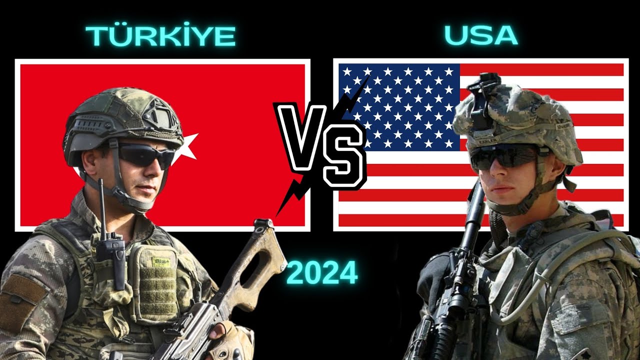 Türkiye vs USA military power comparison 2024 | Türkiye vs Amerika ...