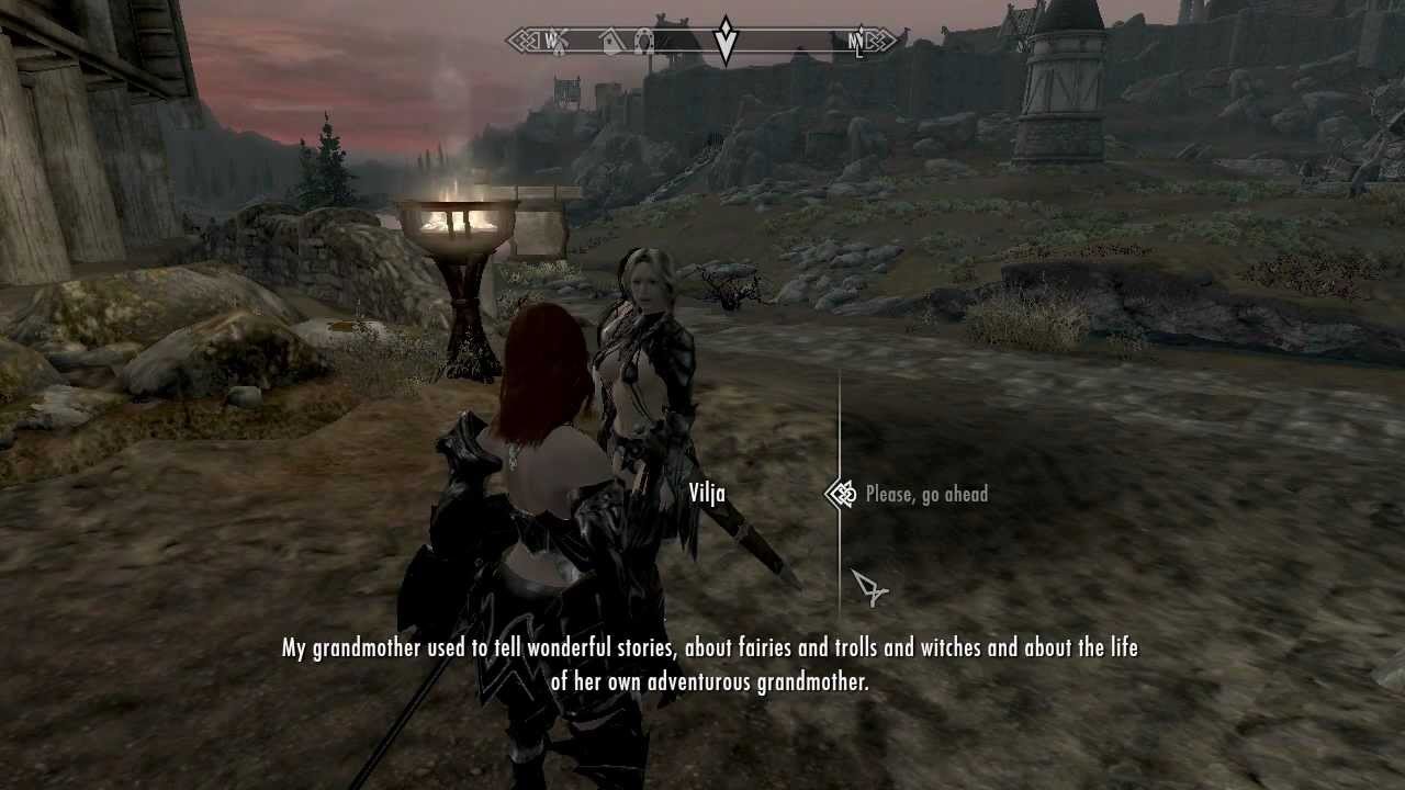 Vilja in Skyrim Quest Play-through: Meeting Vilja (Part 1) - YouTube