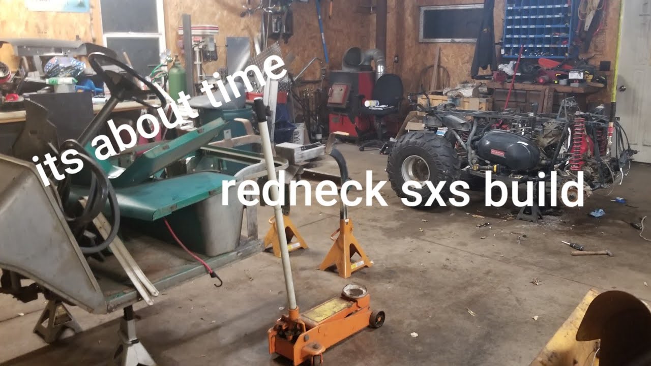 Redneck sxs build. The teardown - YouTube