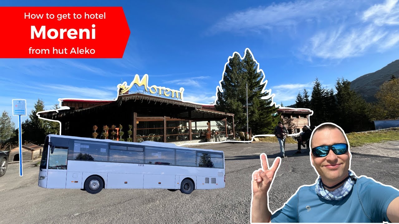 🥾 Hut Aleko 1810m to hotel Moreni (bus line 66) ⛰️ Vitosha mountain ...