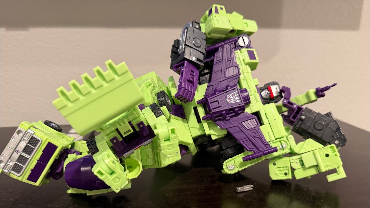 The entirety of the G1 Devastator vs Bayverse Devastator but only the ...