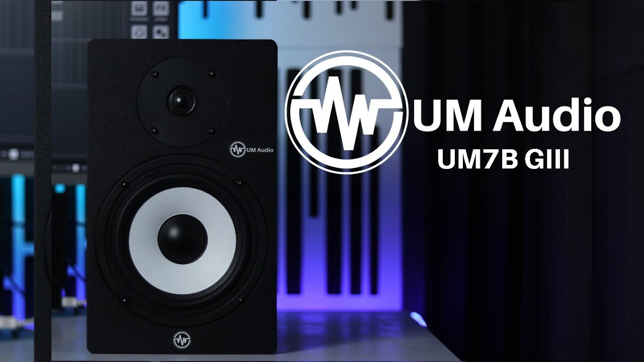 UM Audio UM7B GEN 3 frequency response & sound test - YouTube