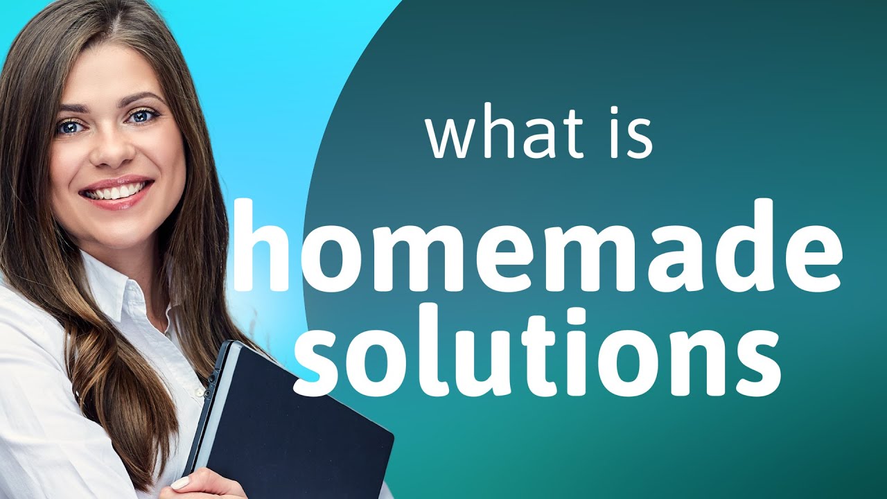 Unveiling the Charm of Homemade Solutions - YouTube