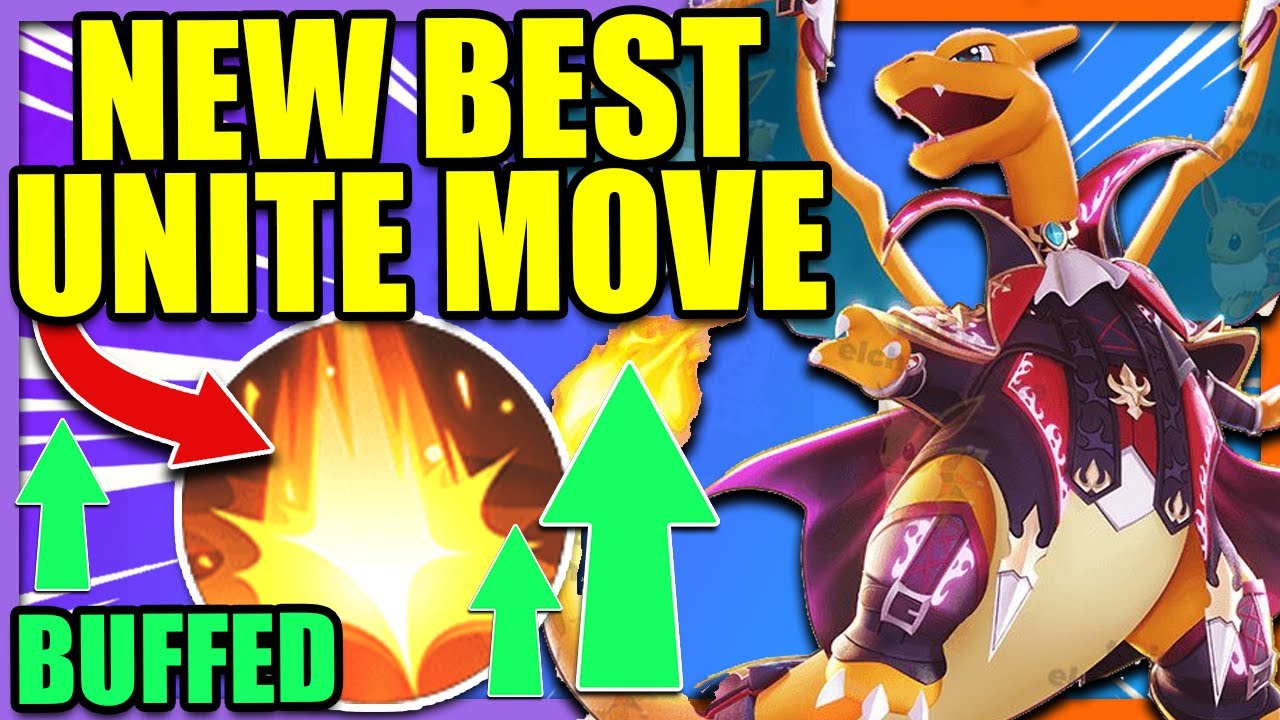 BUFFED CHARIZARD UNITE MOVE now COUNTERS every POKEMON | Pokemon Unite ...