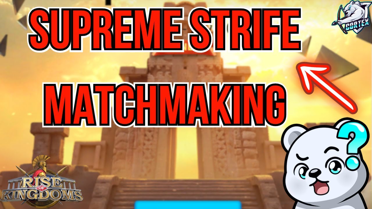 Supreme Strife, Dhalruk & More Live in Rise of Kingdoms - YouTube