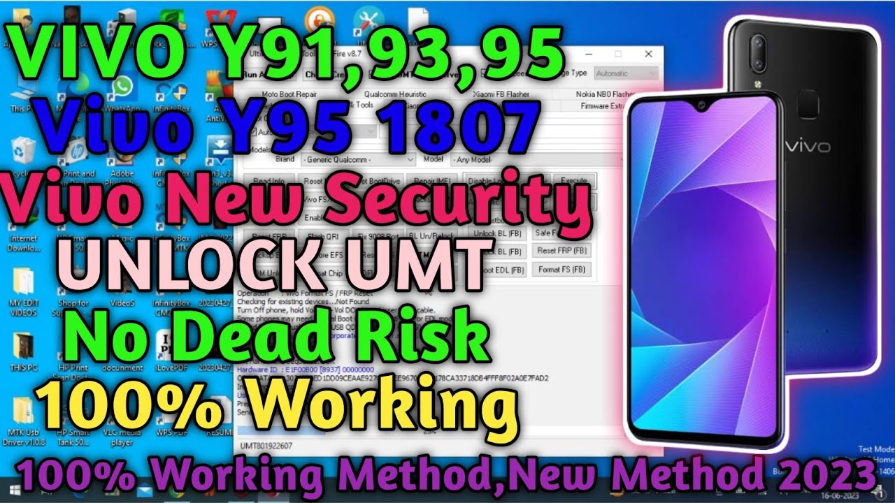 All vivo models unlock & frp remove/vivo y95 unlock &frp remove one ...