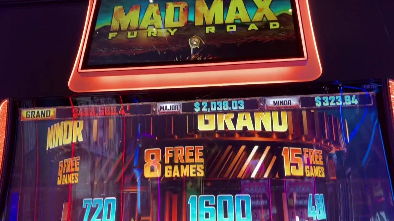 Mad Max Fury Road Sand Storm Slot Machine Bonus - YouTube