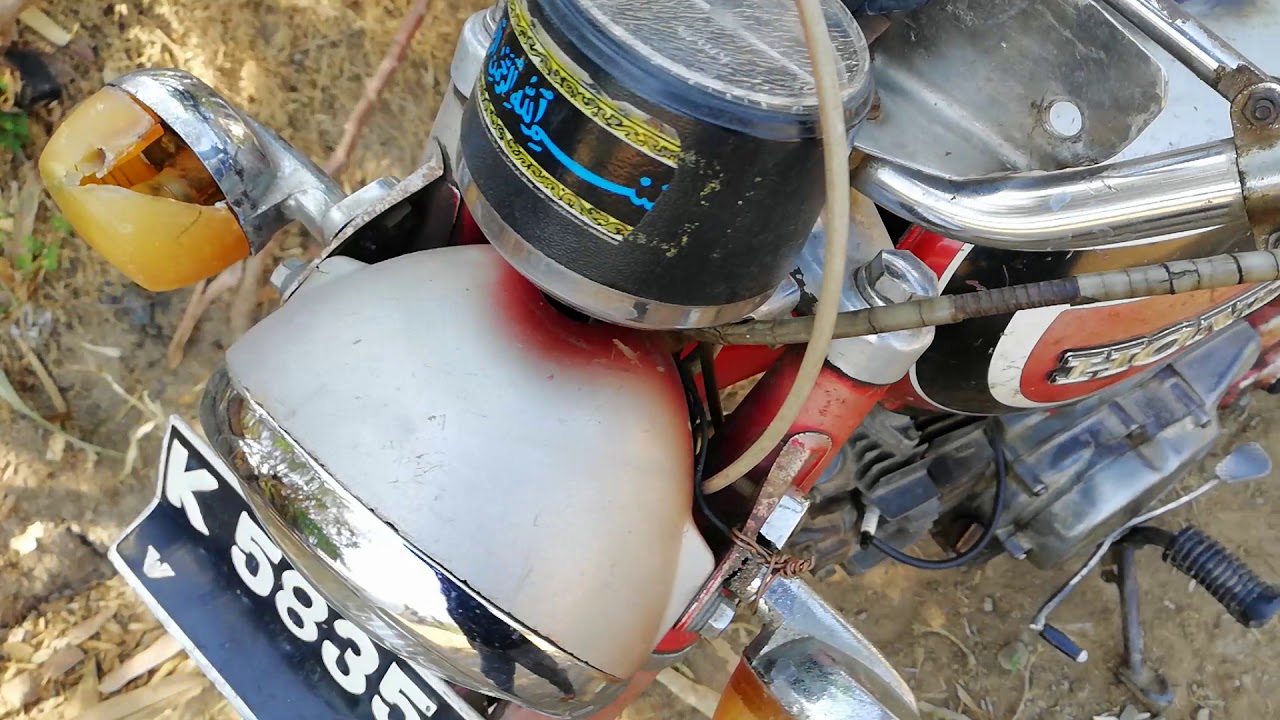 Honda Benly s110 tahun 1976 - YouTube