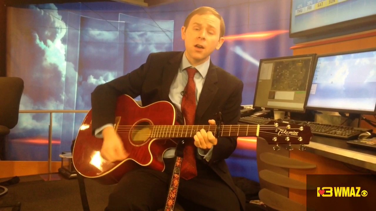 13WMAZ's musical meteorologist Matt Daniel's melodic forecast - YouTube
