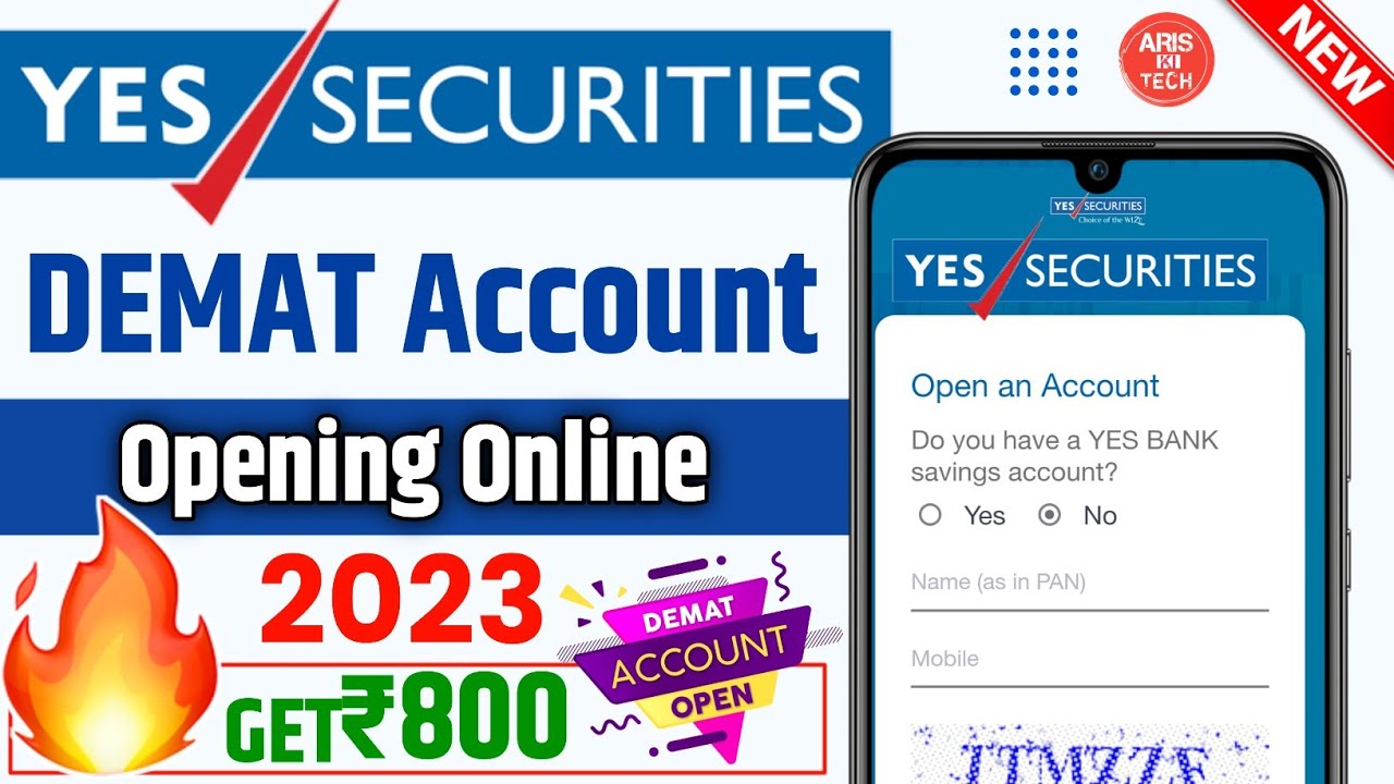 Yes Securities Demat Account Opening Online 2023 | How To Open Demat ...