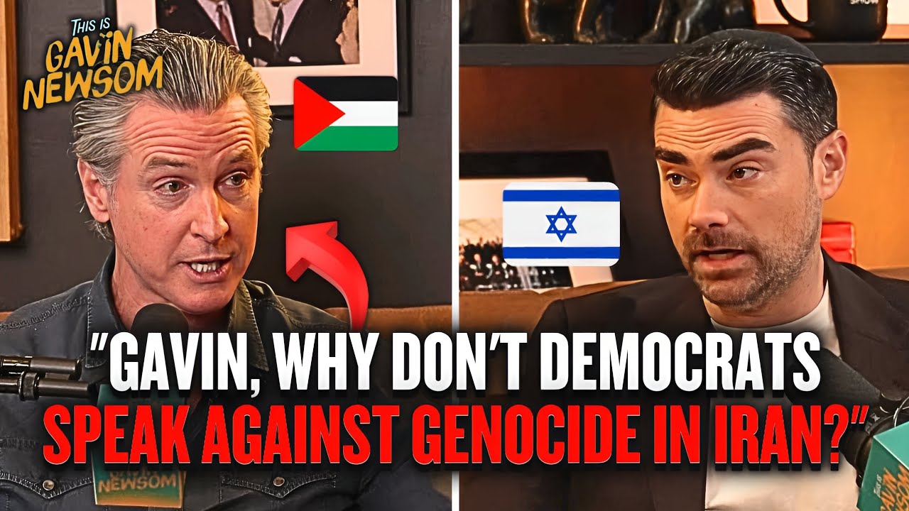 Gavin Newsom Gets NERVOUS When Ben Shapiro Brings Up Uncomfortable ...