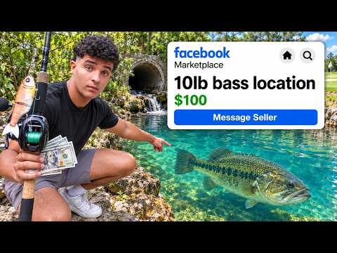 I Bought A Secret Fishing Spot on Facebook Marketplace (Rumored to Have 10lb Bass)
