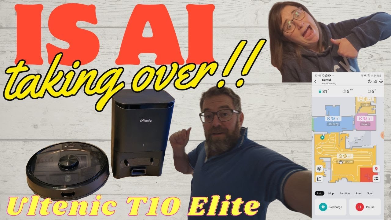 Ultenic T10 Elite Robotic Vacuum. - YouTube