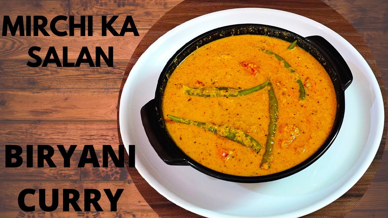 Salan Recipe For Rice I Salan Recipe I Mirchi ka Salan Recipe I ...
