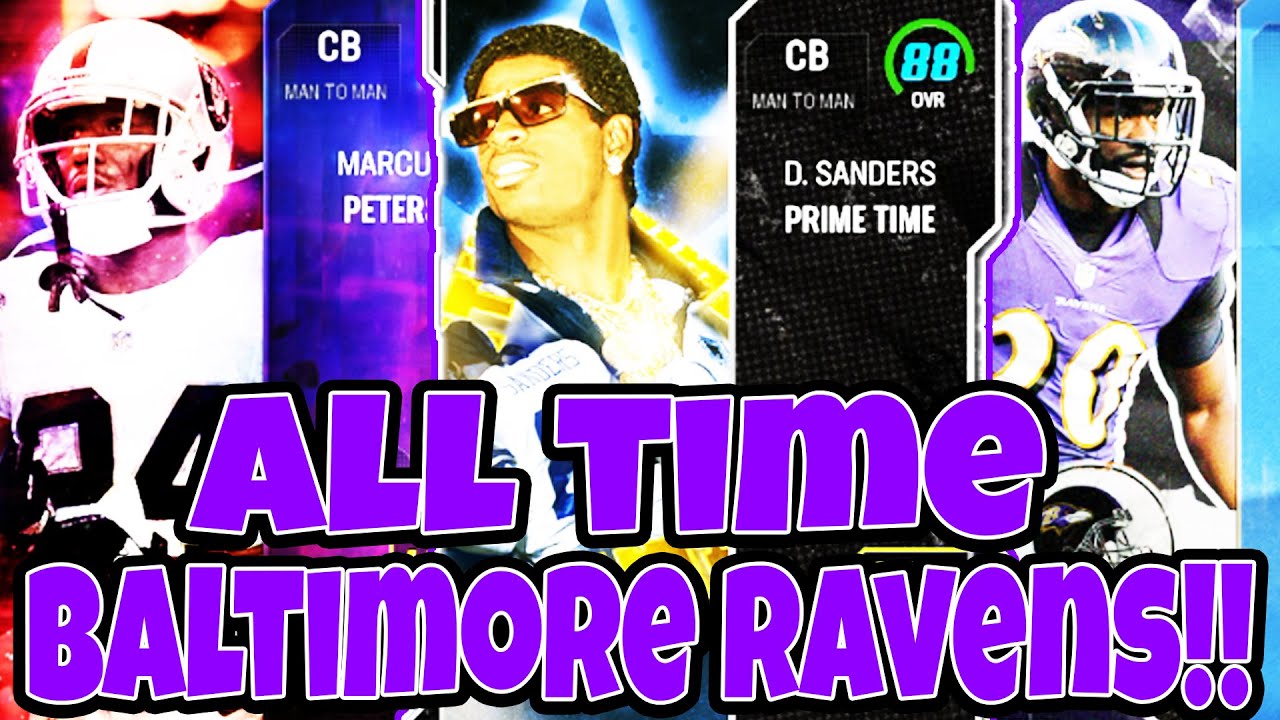 ALL-TIME BALTIMORE RAVENS THEME TEAM! 48/50 RAVENS CHEM! | MADDEN 24 ...