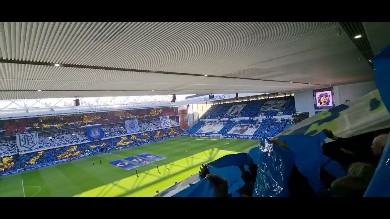 Union Bears 150th Rangers Fc display . - YouTube
