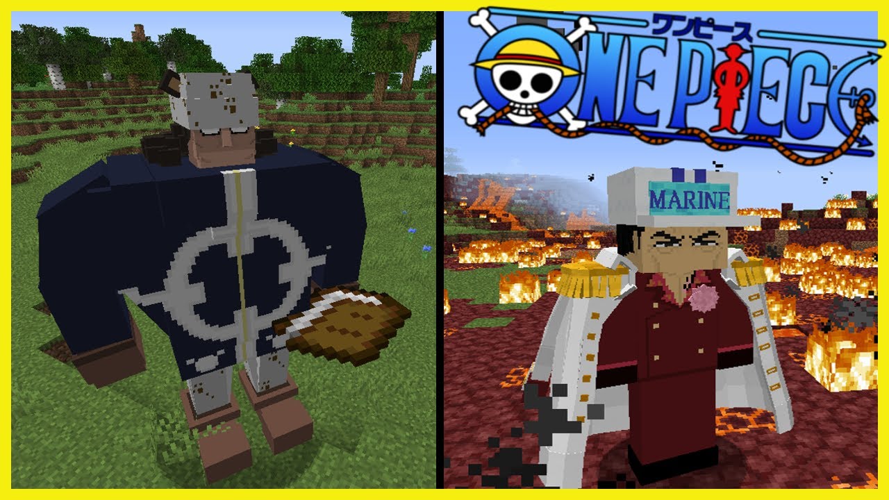 FLEET ADMIRAL AKAINU ADDED, NEW DEVIL FRUIT, WARLORD & MORE! Minecraft ...