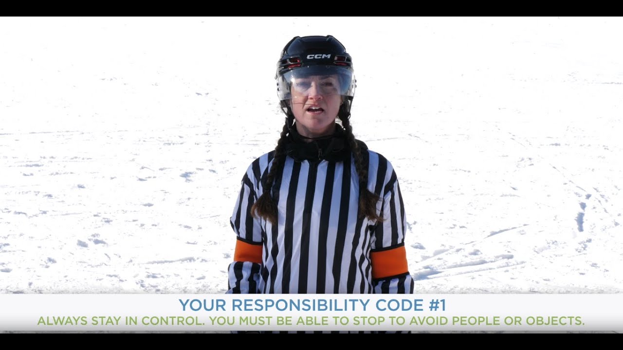 MN Ski Areas - Your Responsibility Code - Safety Penalty Box - YouTube