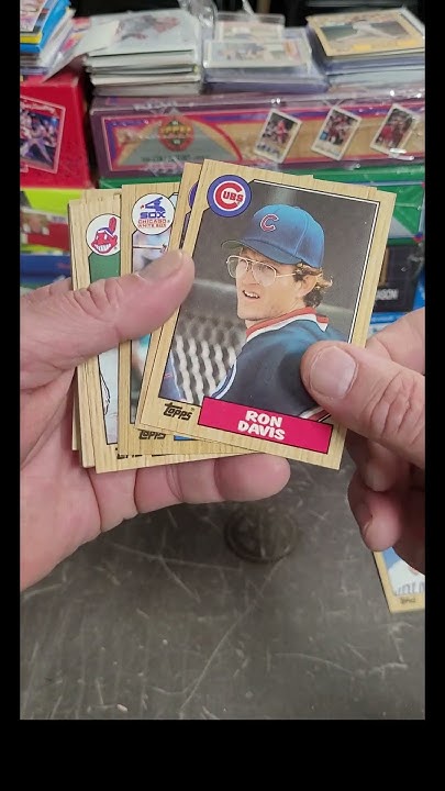 1987 Topps Baseball Card Pack | Huge Hit In 1987!!! #