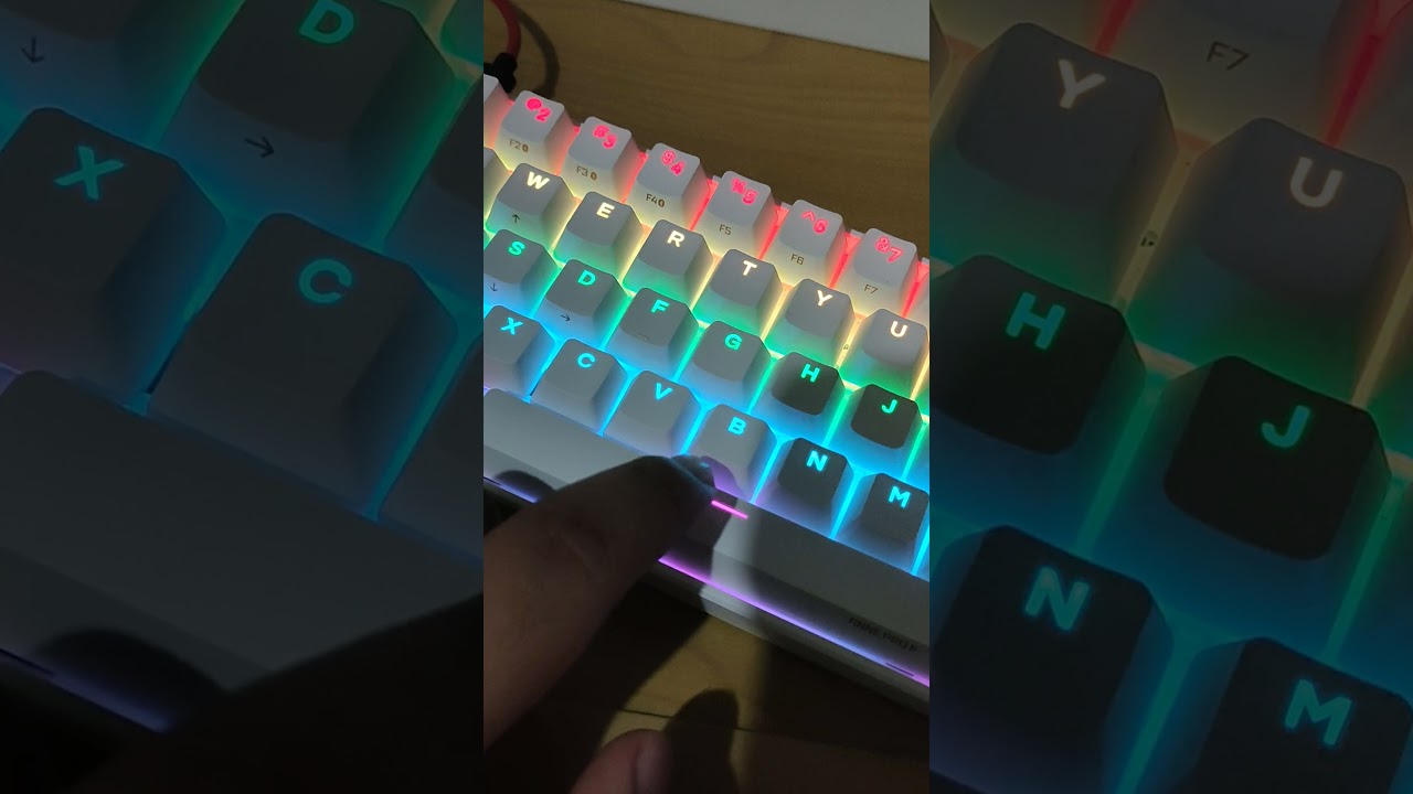 Cómo presionar la tecla espacio - YouTube