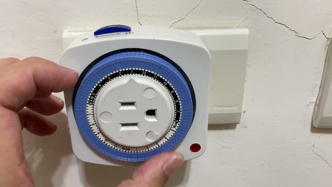 24小時機械計時器使用方法-24 hour mechanical timer operation - YouTube