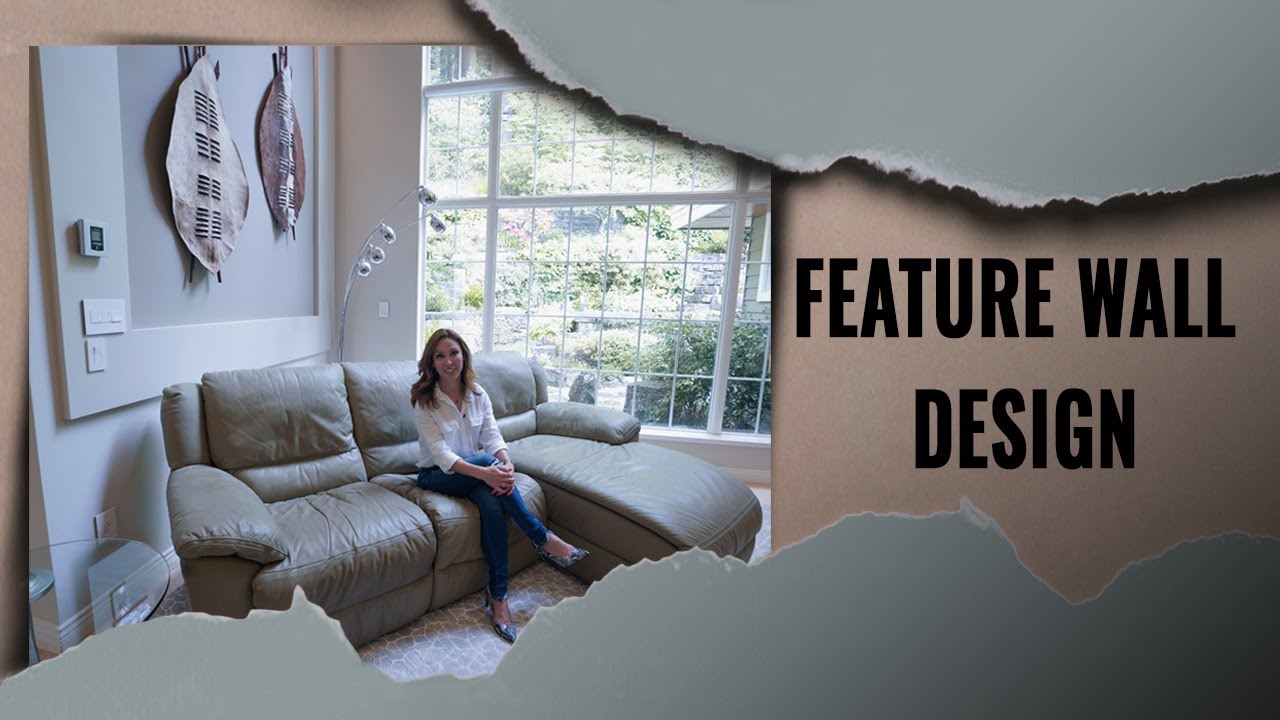 DESIGN 20 FEET FEATURE WALL ON A BUDGET - YouTube