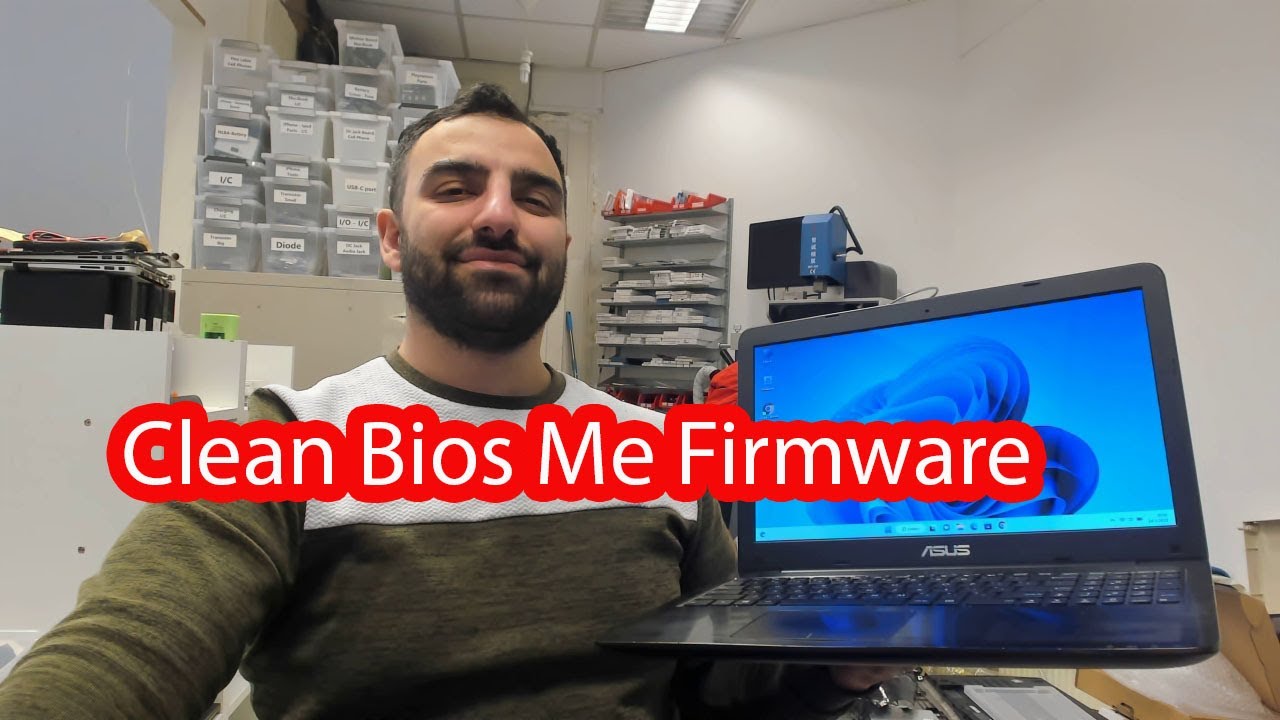 Clean intel Me firmware Bios version 11 - YouTube