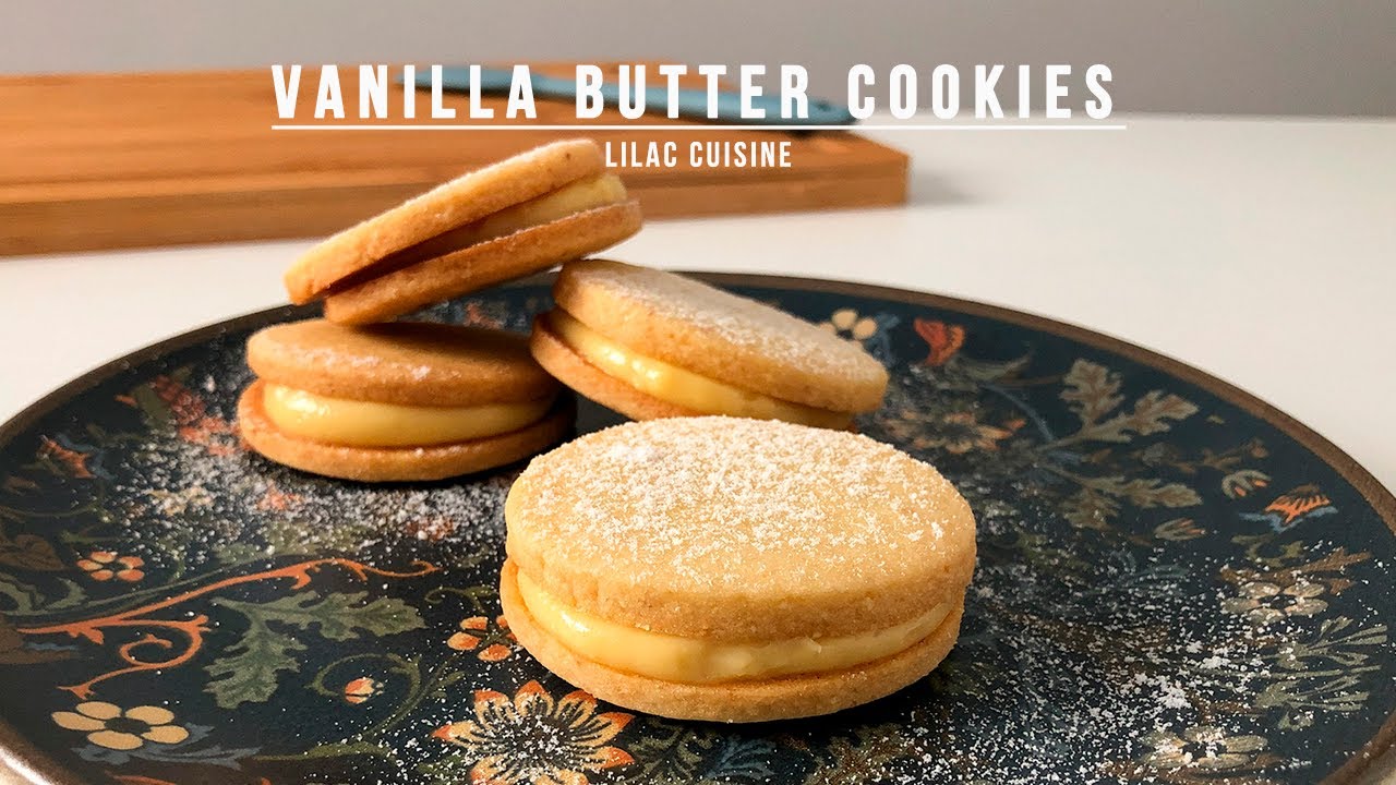 Vanilla Butter Cookies Recipe | French Sable Cookies - YouTube