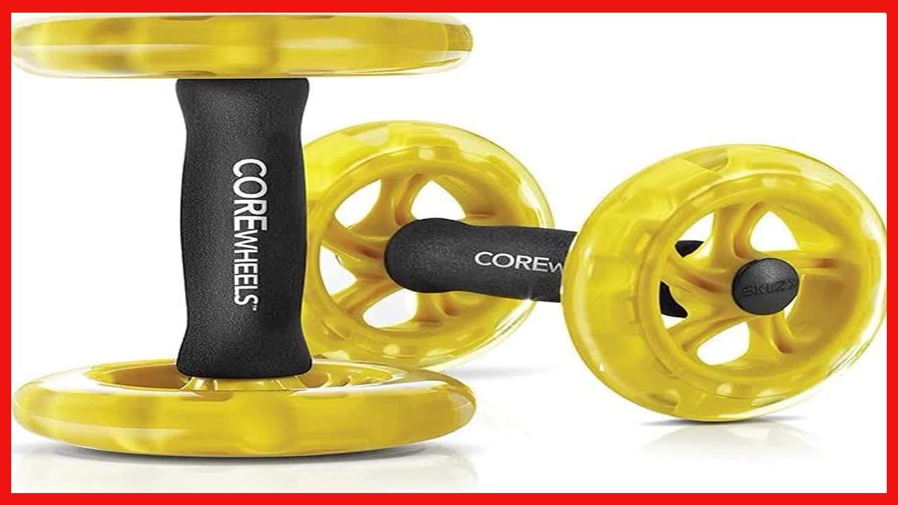Bon produit - SKLZ Core Wheels Dynamic Strength and Ab Trainer Roller ...