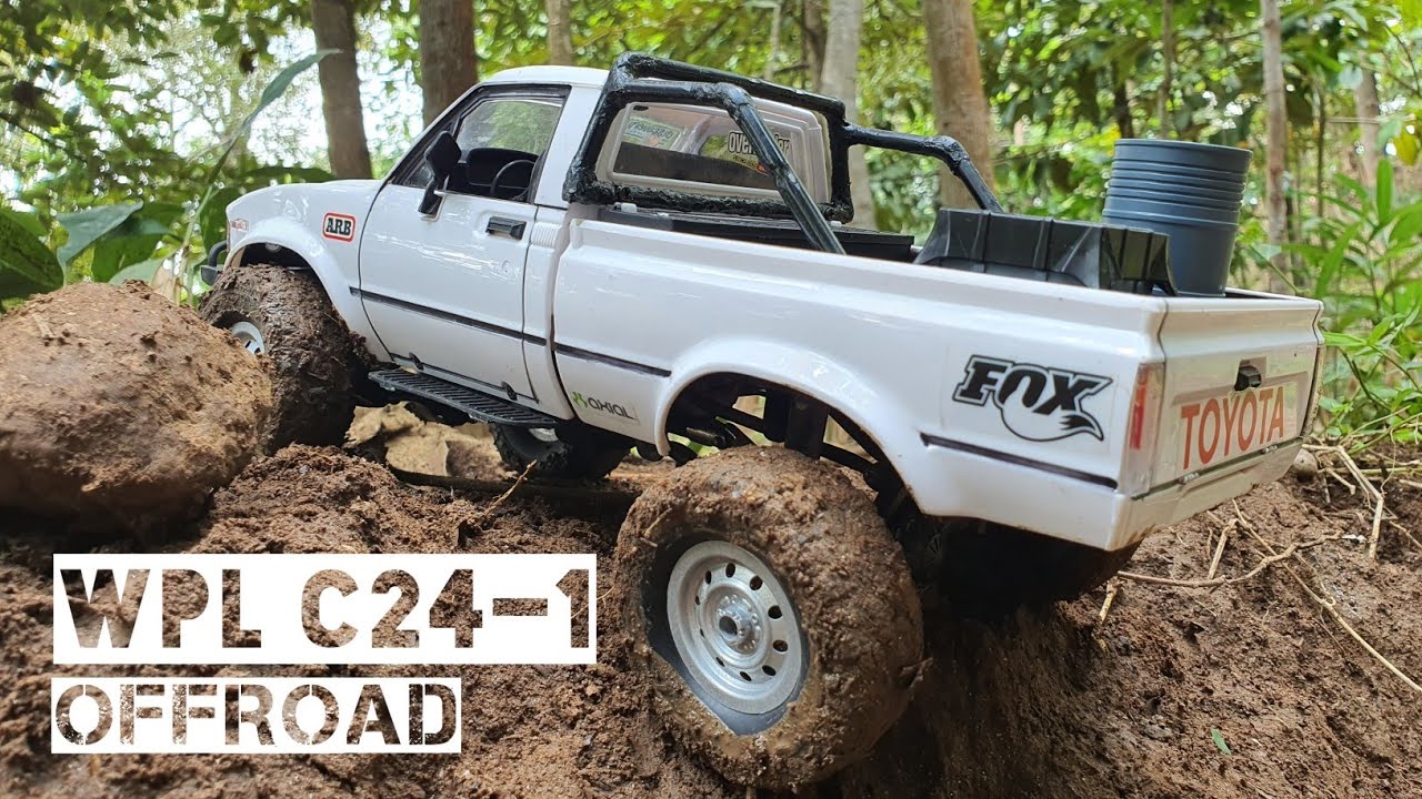 WPL C24-1 Test Offroad Part 4 - YouTube