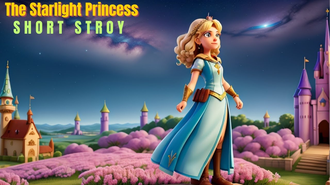 short story with The Starlight Princess/story for kids - YouTube
