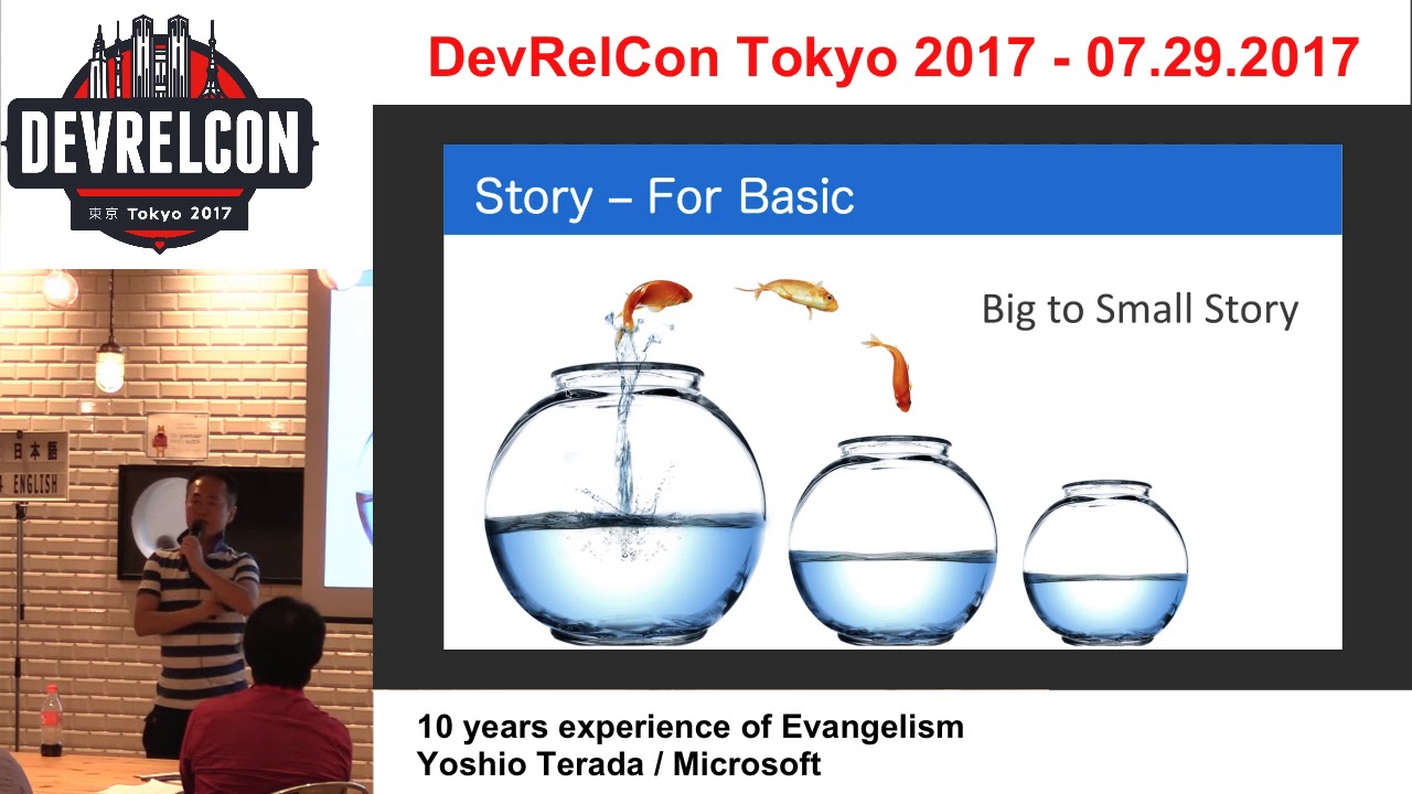 10 years experience of Evangelism, Yoshio Terada / Microsoft - YouTube