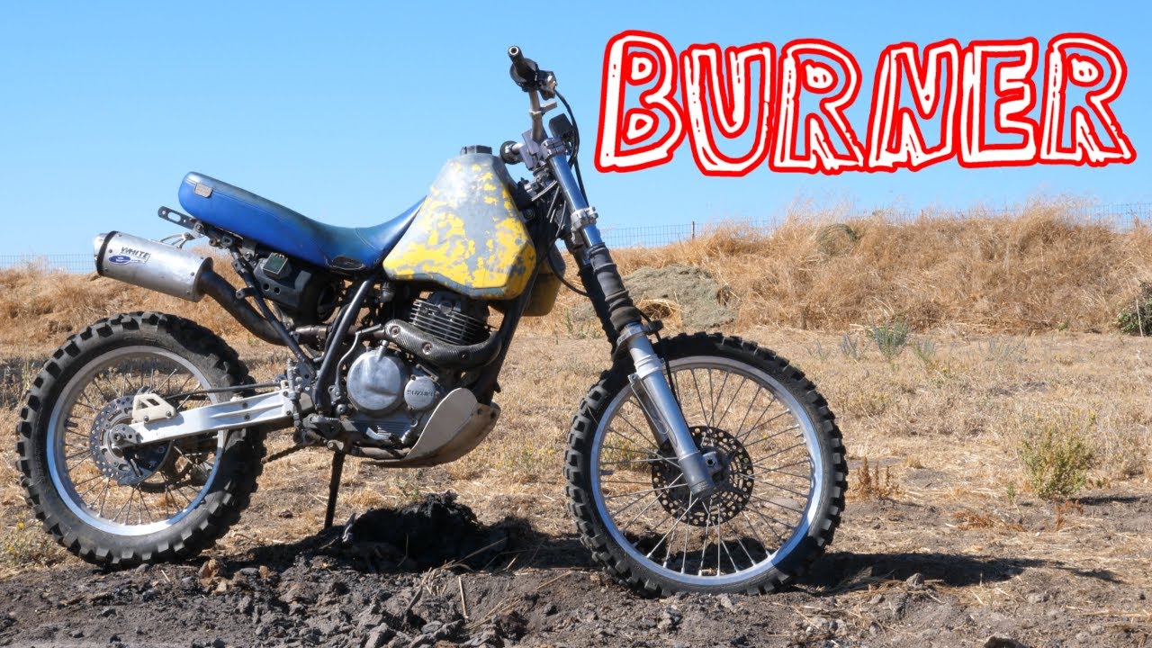 This dirt bike caught on fire the last time it ran.... - YouTube