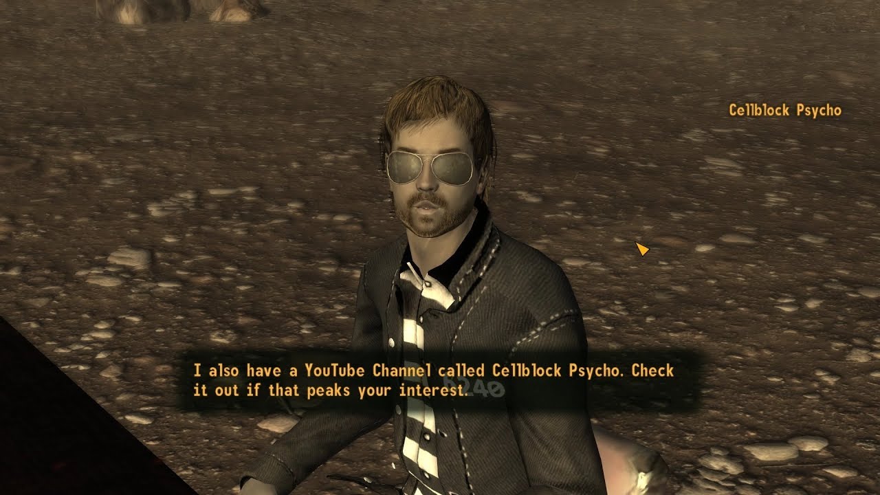 Fallout New Vegas - Lost Lands Ending & Behind The Scene slides - YouTube