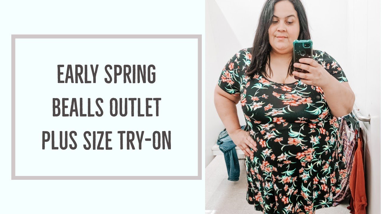 Early Spring Bealls Outlet Plus Size Try-On - YouTube