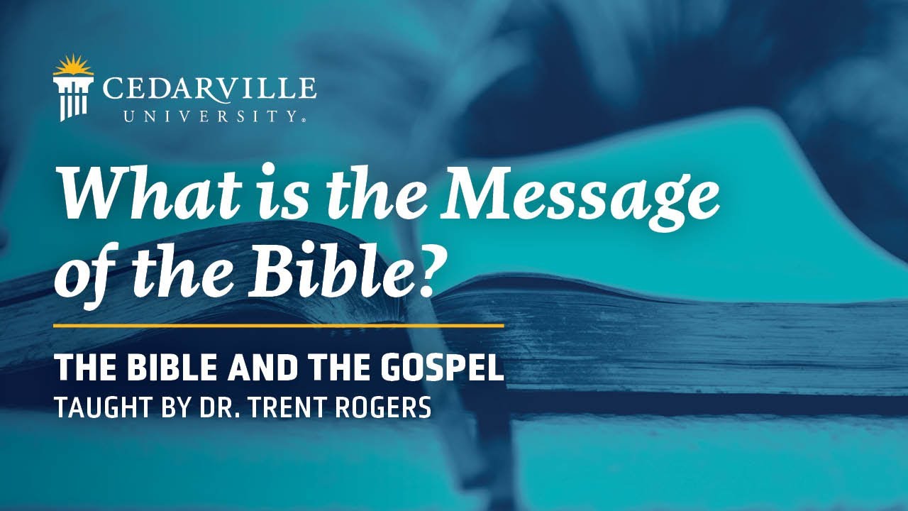 Bible and the Gospel | What is the Message of the Bible? - YouTube