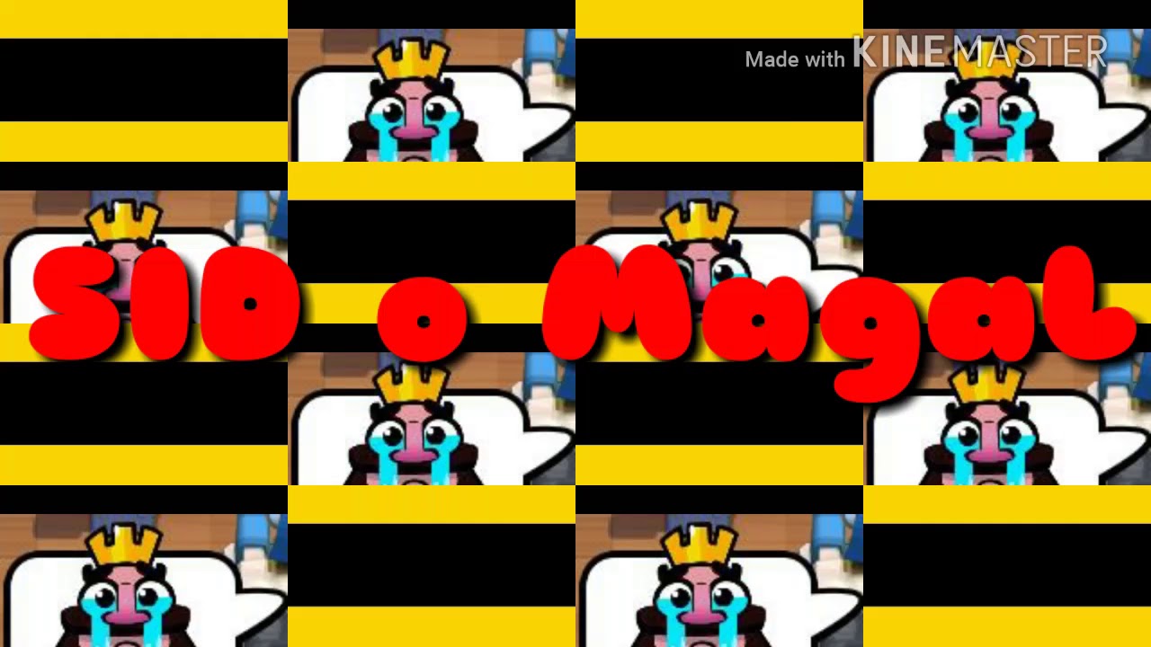 Clash Royale: Dando 3 👑 no rei do MIMIMI KKKKK... - YouTube