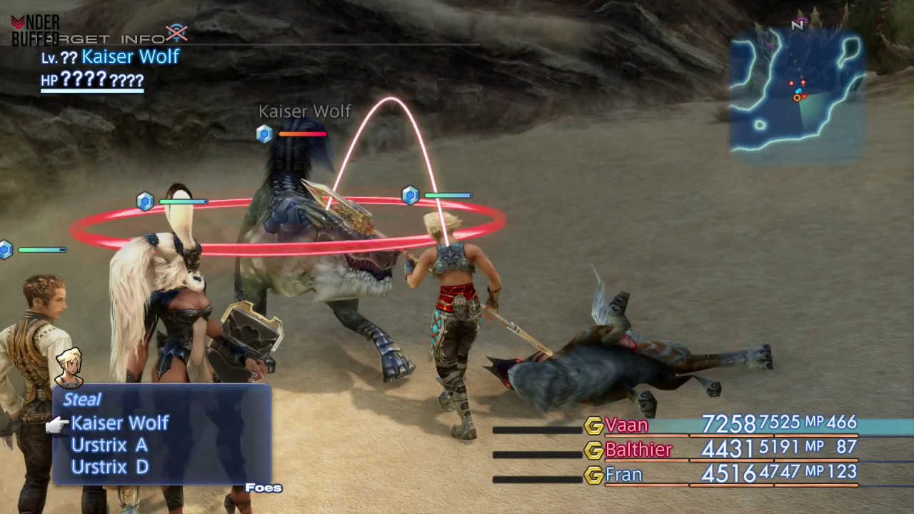 Final Fantasy XII: The Zodiac Age - Where to find Kaiser Wolf (Rare ...