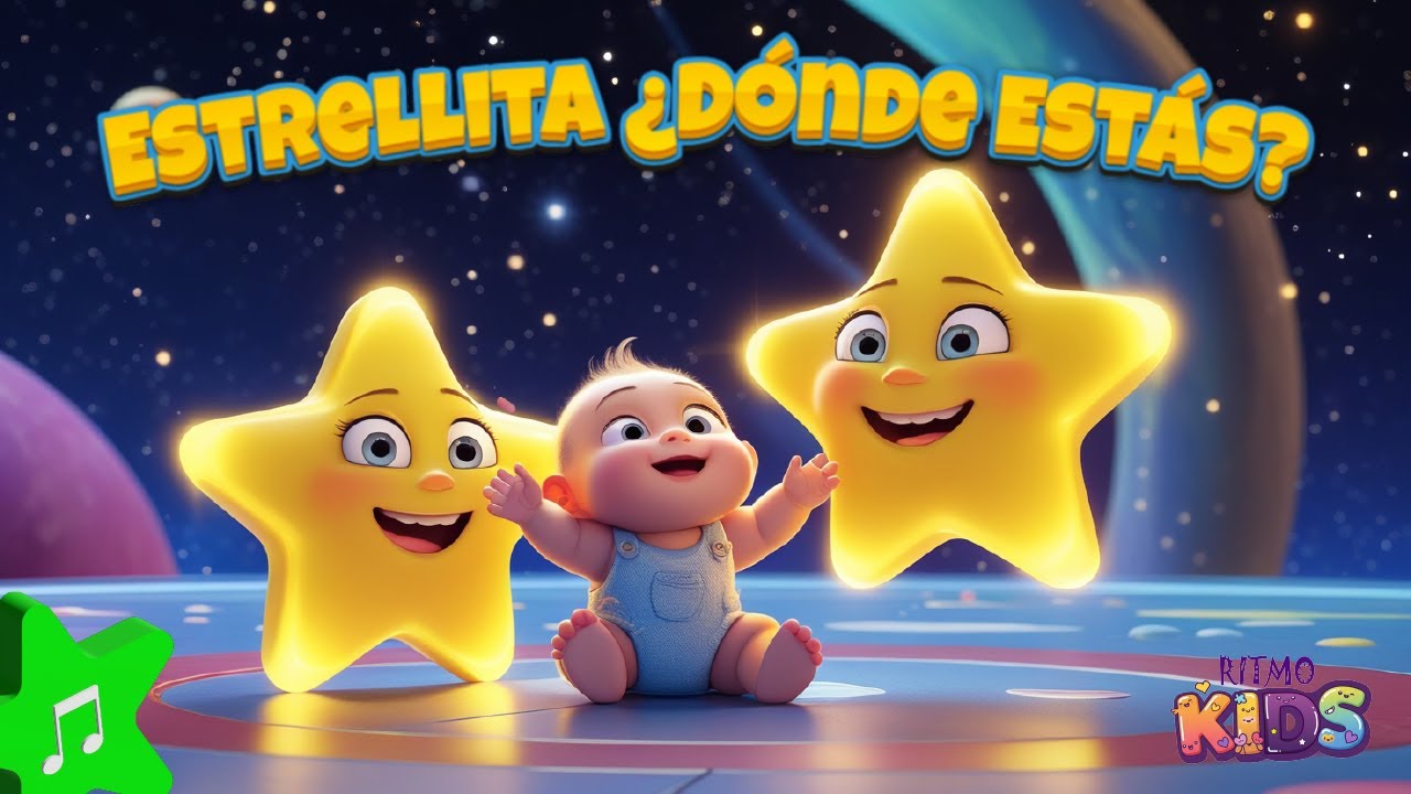 Estrellita, ¿Dónde Estás? ⭐ | Canciones Infantiles - Canción para ...