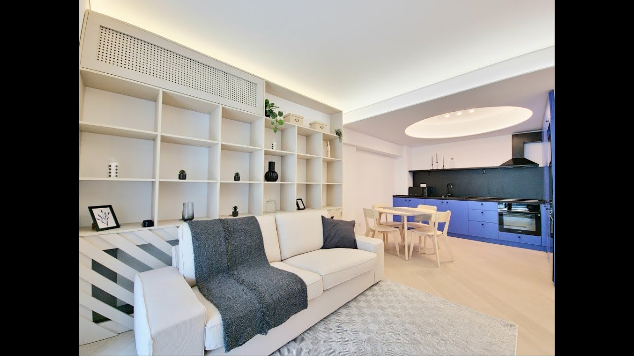 Apartament 3 camere Etaj 7 Cortina North - YouTube