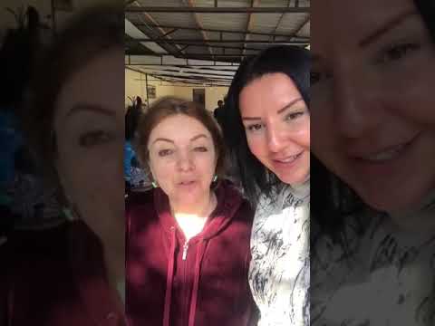 Ahsen Melek KOCATÜRK Azerbaycan'da gönüllü karargahını ziyaret etti.
